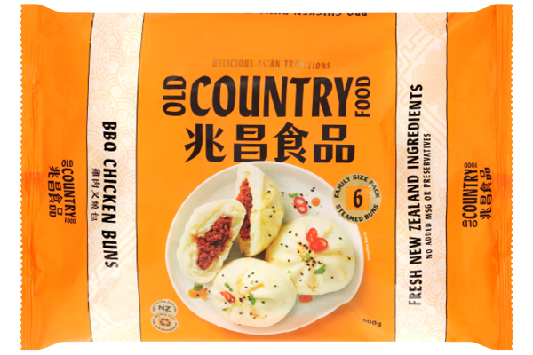 BBQ Chicken Buns | Steamed Buns | Old Country Food