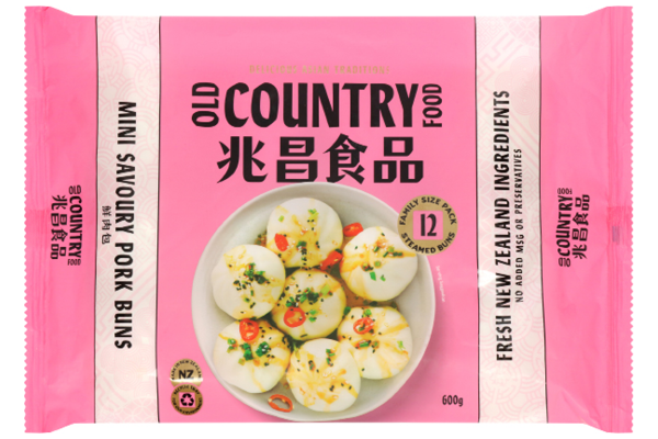 Mini Savoury Pork Buns | Steamed Buns | Old Country Food